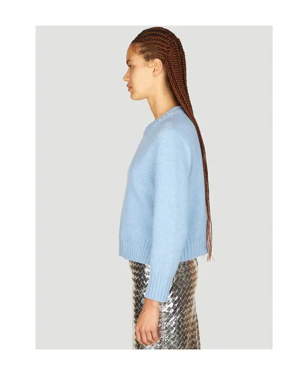 Bottega Veneta Knot Button Regular Fit Jumper