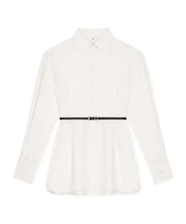 Givenchy Voyou Belted Shirt - White