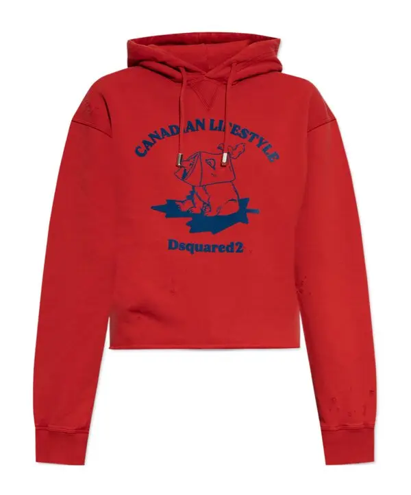 Dsquared2 Canadian Lifestyle Graphic Hoodie