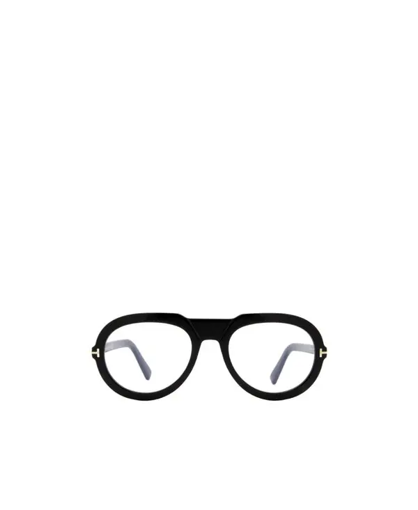 TOM FORD Aviator Frame Eyeglasses - Black