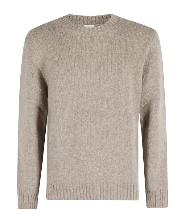 Eleventy Ribbed Knit Sweater - Dove-grey