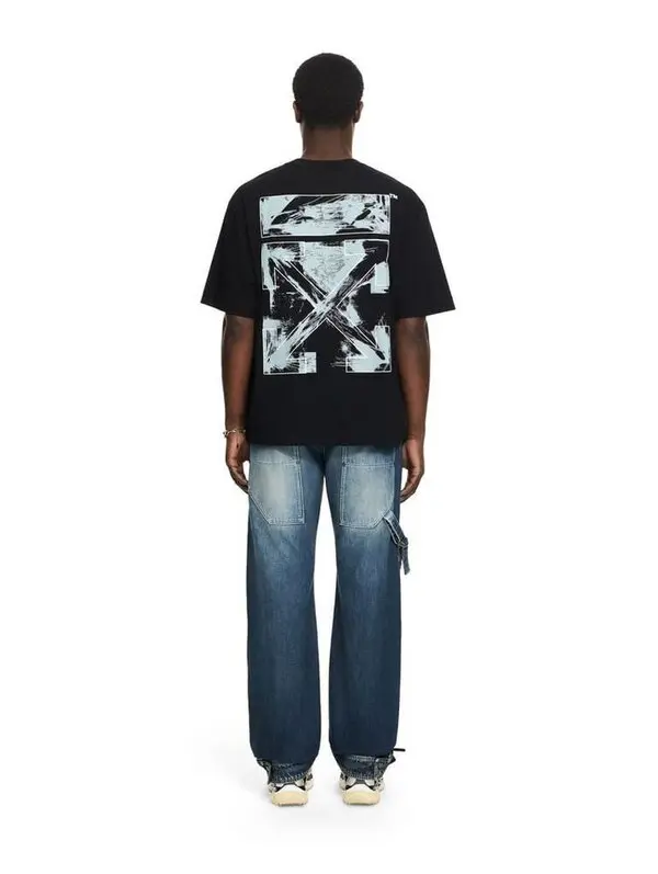 Off-White 3d Spray Arrow Skate Crewneck T-shirt