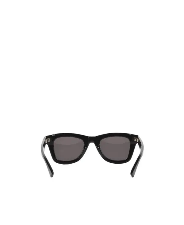 Bottega Veneta Square Frame Sunglasses With Gold Detail