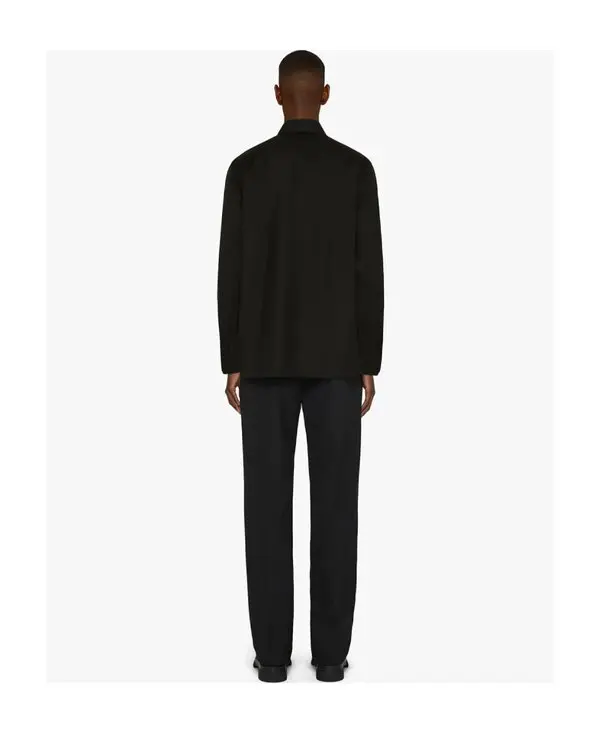 Givenchy Archetype Zipped Shirt - Black