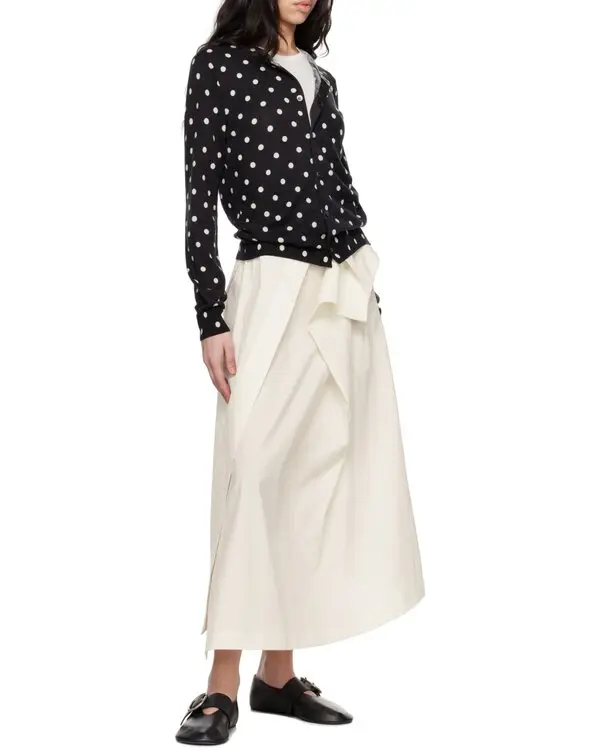 JIL SANDER Cannolo Buckled Ballerinas
