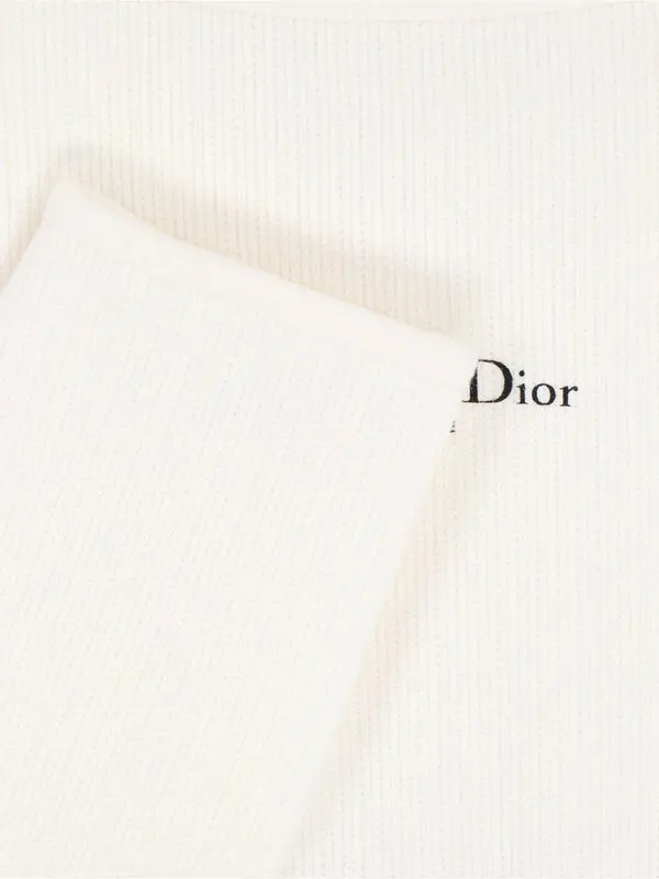 Dior Long-sleeved Jumper With Pattern - White