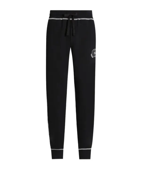 Dolce & Gabbana Dolce Gabbana Logo Embroidered Jersey Trousers