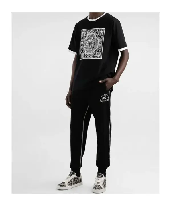 Dolce & Gabbana Dolce Gabbana Logo Embroidered Jersey Trousers