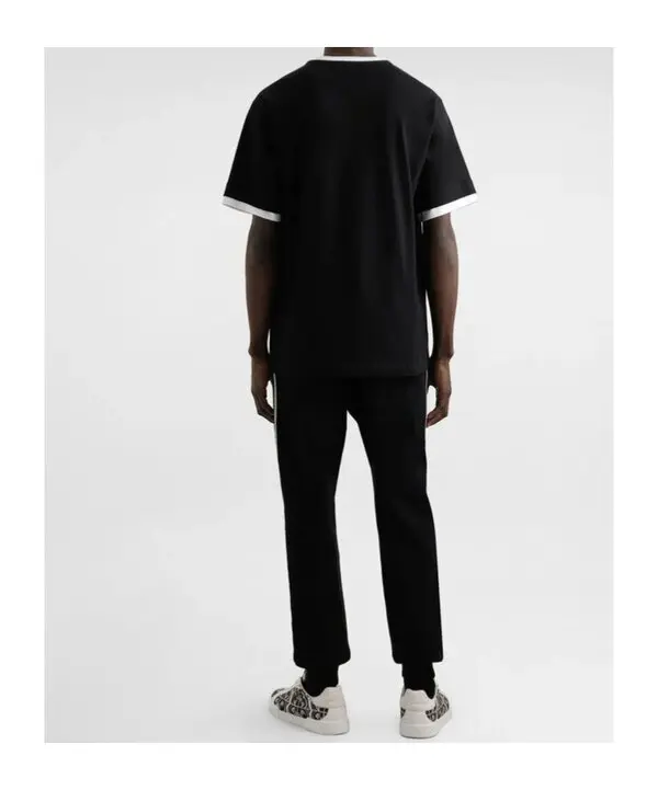 Dolce & Gabbana Dolce Gabbana Logo Embroidered Jersey Trousers