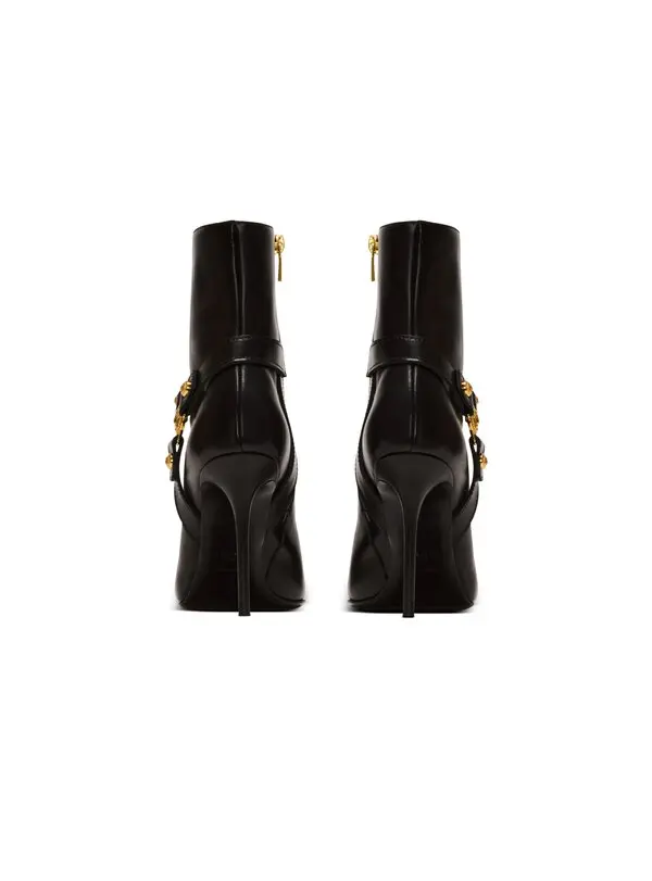 Balmain Eva Pointed-toe Stiletto Ankle Boots