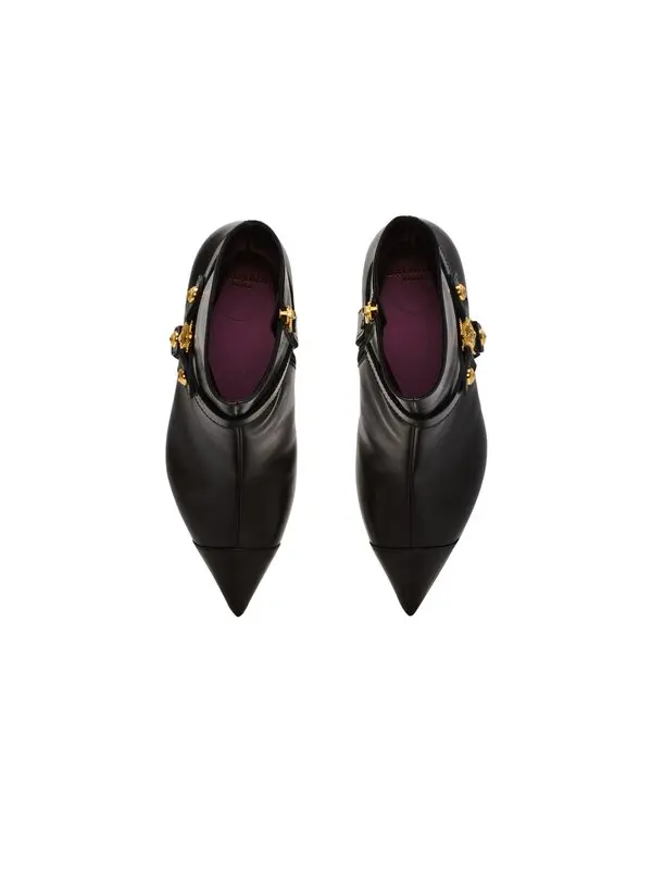 Balmain Eva Pointed-toe Stiletto Ankle Boots