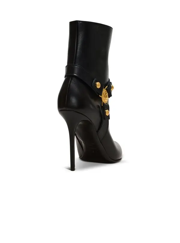 Balmain Eva Pointed-toe Stiletto Ankle Boots