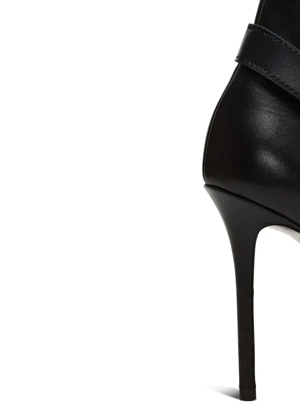 Balmain Eva Pointed-toe Stiletto Ankle Boots