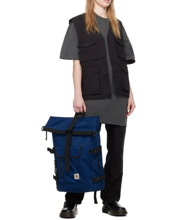 Carhartt Work In Progress W' Pierce Double Knee Cotton Trousers - Black