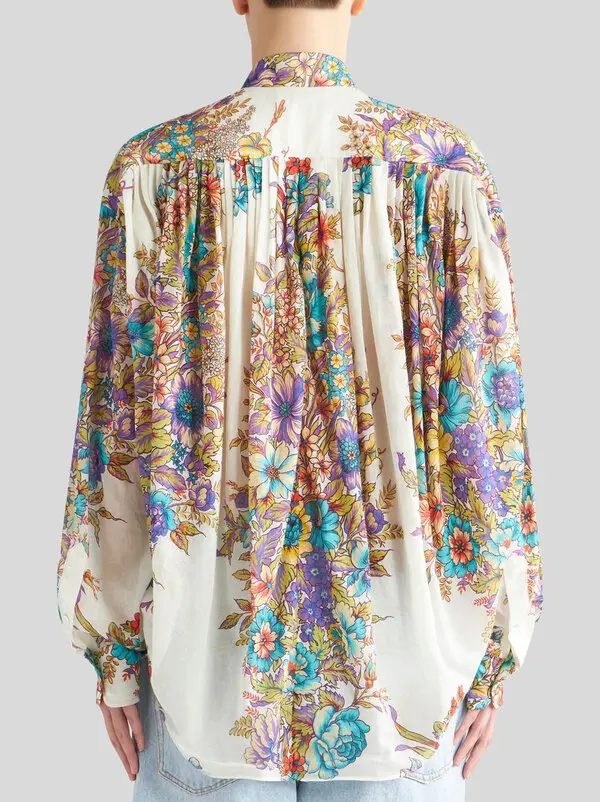 Etro Blouse With Bouquet Print