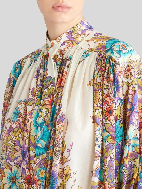 Etro Blouse With Bouquet Print