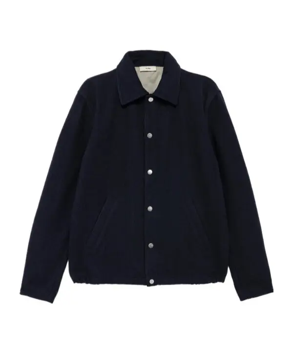 AUTRY Button-fastening Collared Jacket - Blue