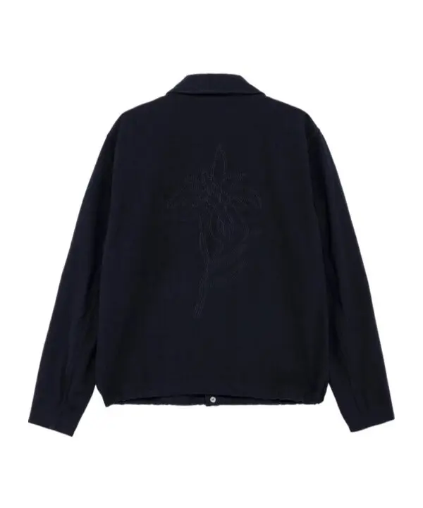 AUTRY Button-fastening Collared Jacket - Blue