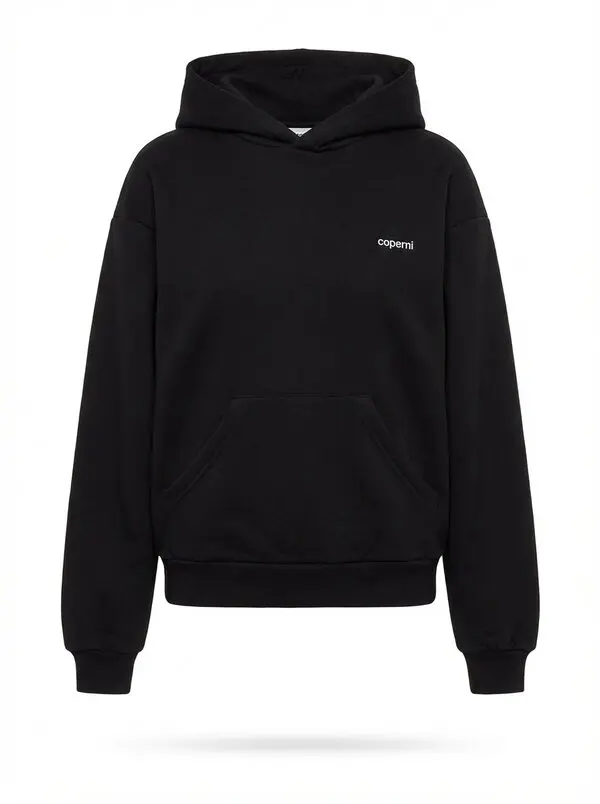 Coperni Logo Print Hoodie - Black