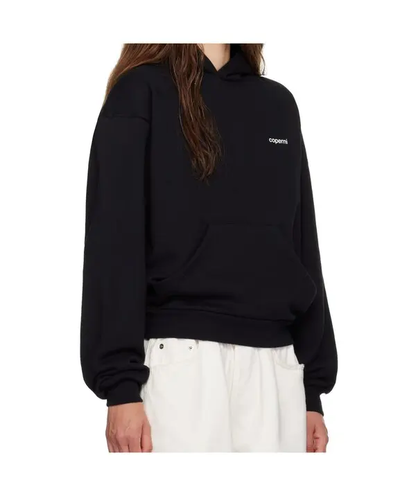 Coperni Logo Print Hoodie - Black