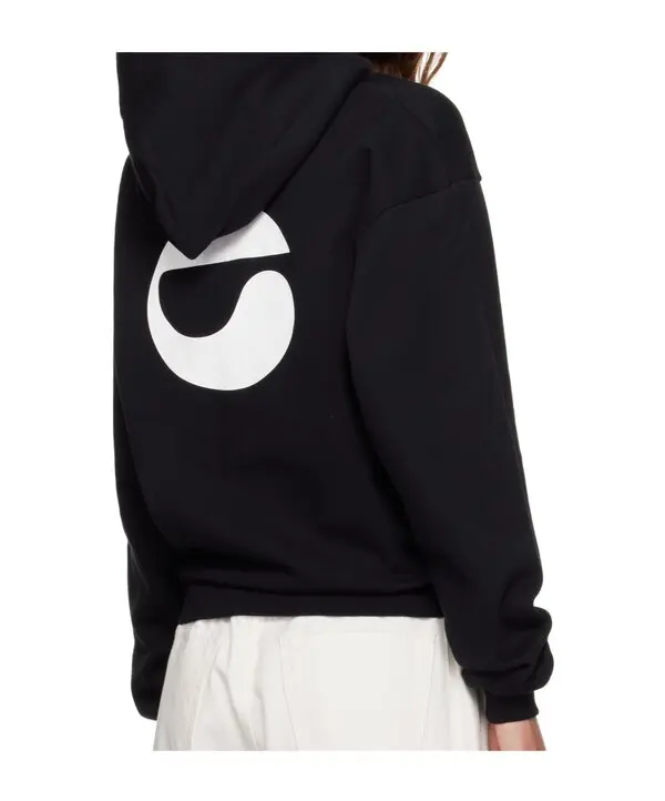 Coperni Logo Print Hoodie - Black