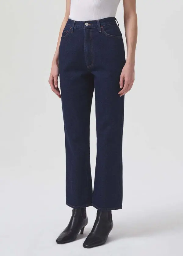 AGOLDE Whisper Mid-rise Flared Jeans