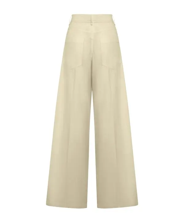 Sportmax High Waist Wide Leg Pants - No