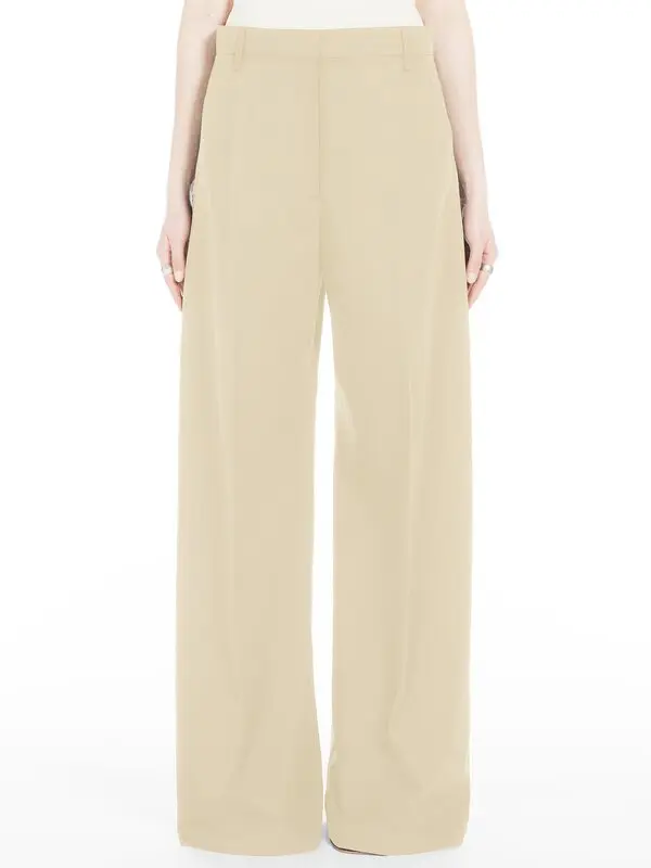 Sportmax High Waist Wide Leg Pants - No