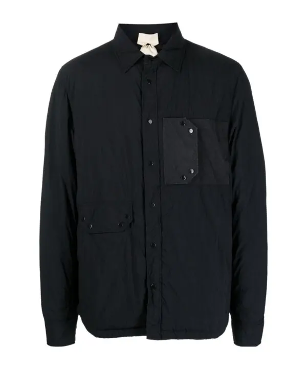 TEN C Cotton Button-up Shirt Jacket