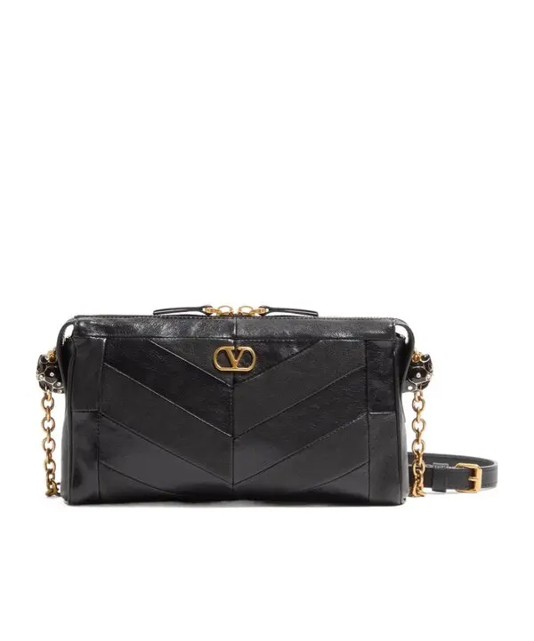 Valentino Garavani Panthea Vlogo Signature Shoulder Bag