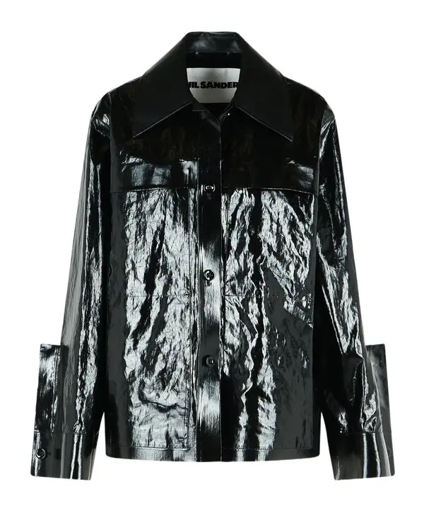 JIL SANDER Buttoned Jacket - Black