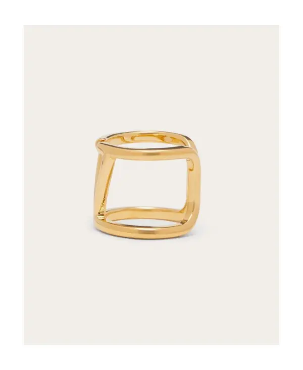 Valentino Garavani Vlogo Signature Metal Ring