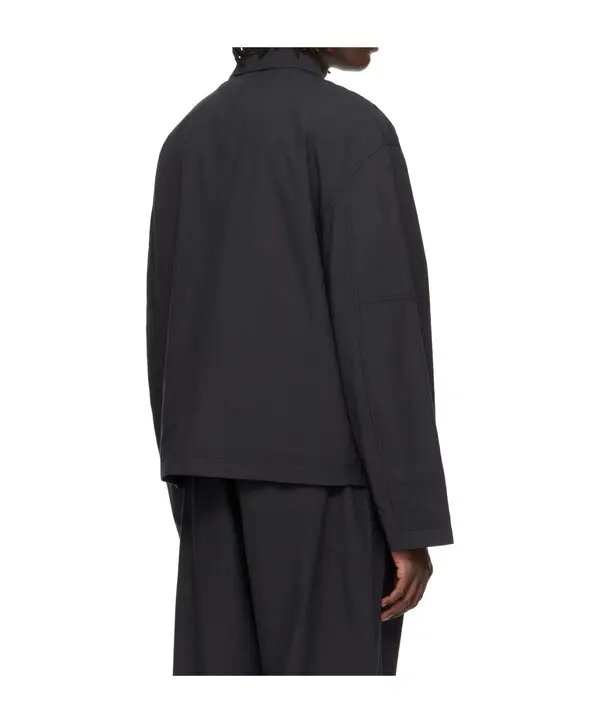 Studio Nicholson Zip-front Harrington Jacket - Black