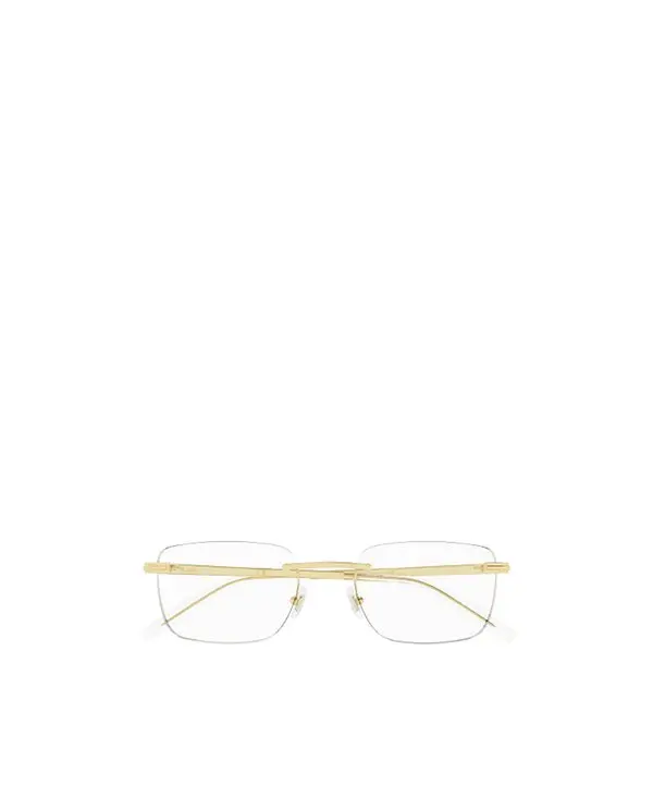 Montblanc Eyewear Rectangular Frame Glasses - White