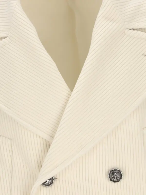 Brunello Cucinelli Double-breasted Long Sleeved Coat