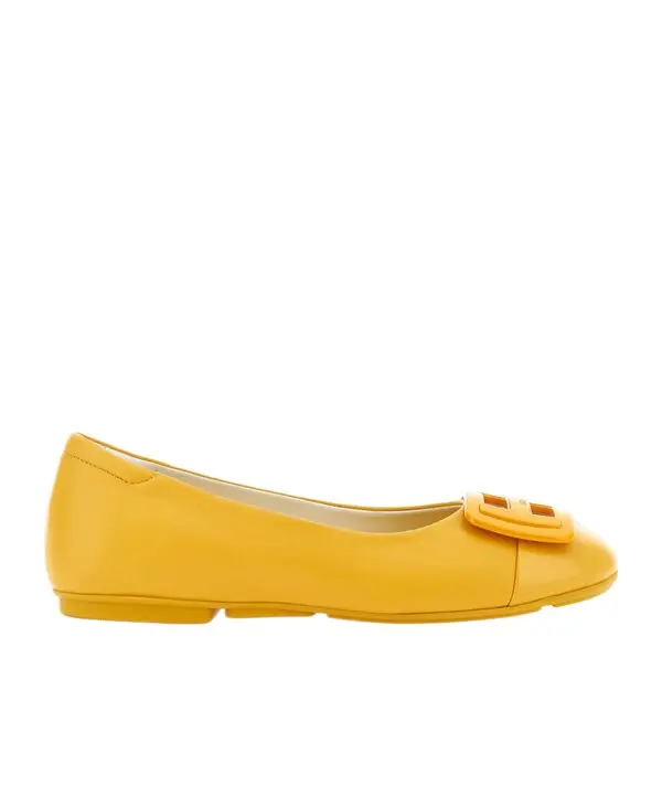 Hogan H661 Slip-on Ballerinas - Yellow