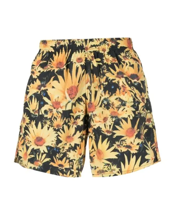 JIL SANDER Sunflower Print Swim Shorts - Nude