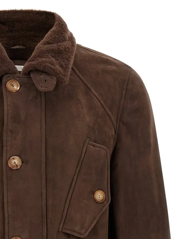 Brunello Cucinelli Shearling Coat