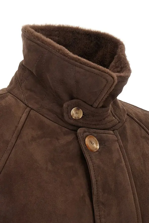 Brunello Cucinelli Shearling Coat