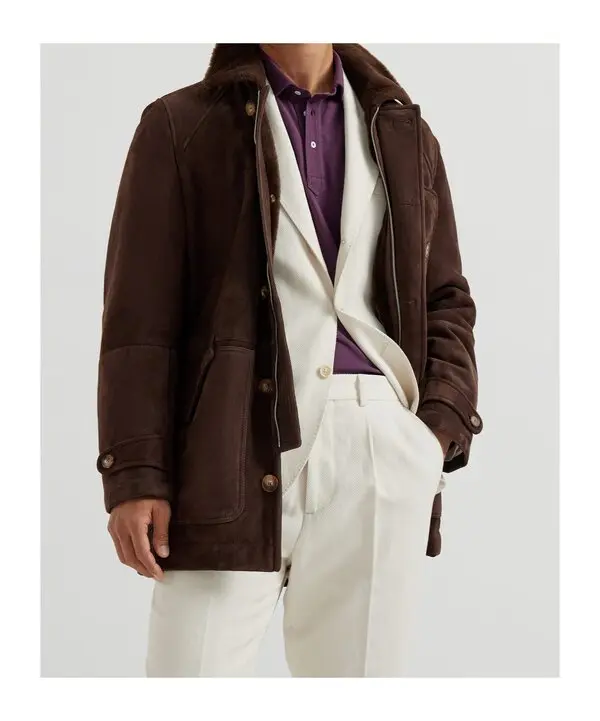 Brunello Cucinelli Shearling Coat