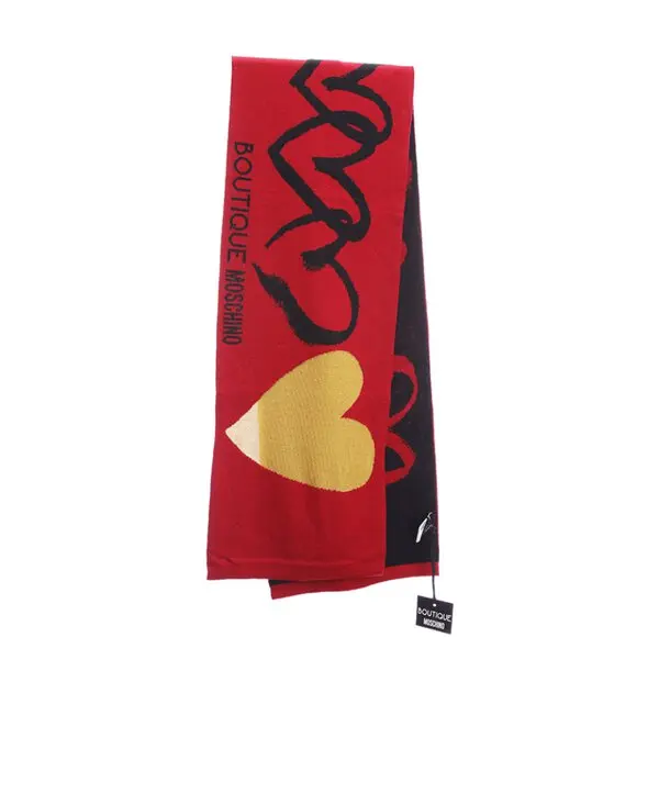 Moschino Logo Scarf