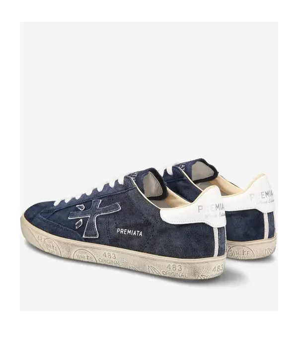 Premiata Lace Up Sneakers - Black
