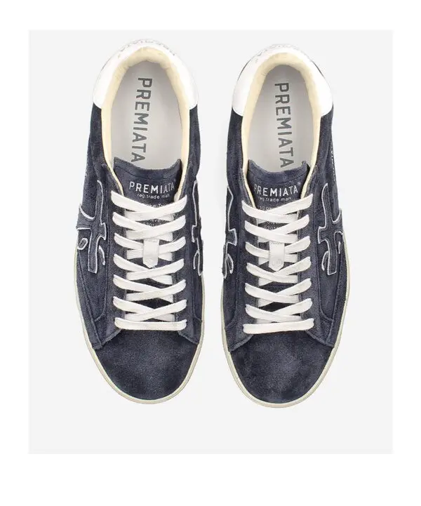Premiata Lace Up Sneakers - Black