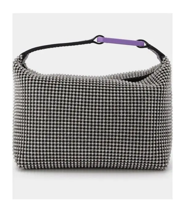 EERA Moonbag Clutch With Crystal Accents