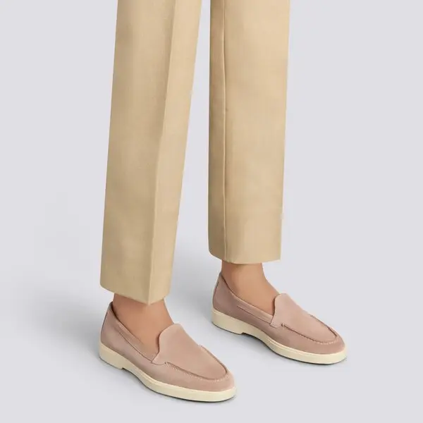 Santoni Yaltamoc Loafers - Pink