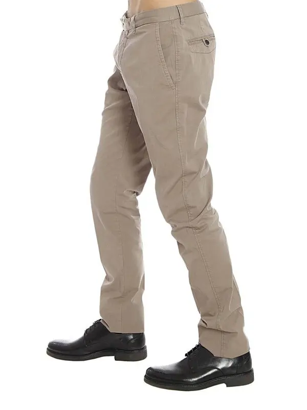 Emporio Armani Tapered Casual Pants - Nude