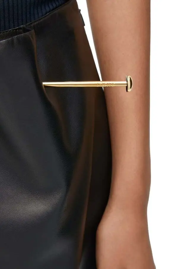 Loewe Pin Shorts In Nappa Lambskin