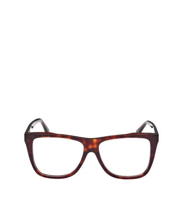 Max Mara Square Frame Glasses - Red