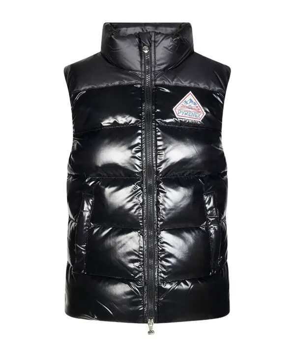 Pyrenex John Sleeveless Down Vest - Black