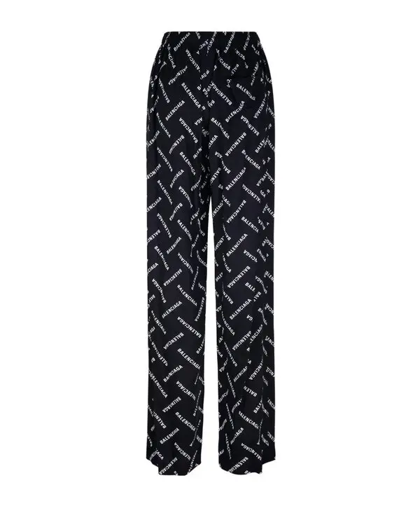 Balenciaga All-over Logo Pants